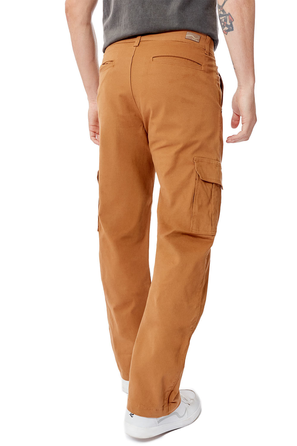 Calça Cargo Camel